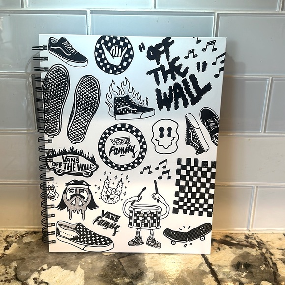 Vans | Art | Vans Spiral Notebook 0 Pages Family Exclusive Drawing ...
